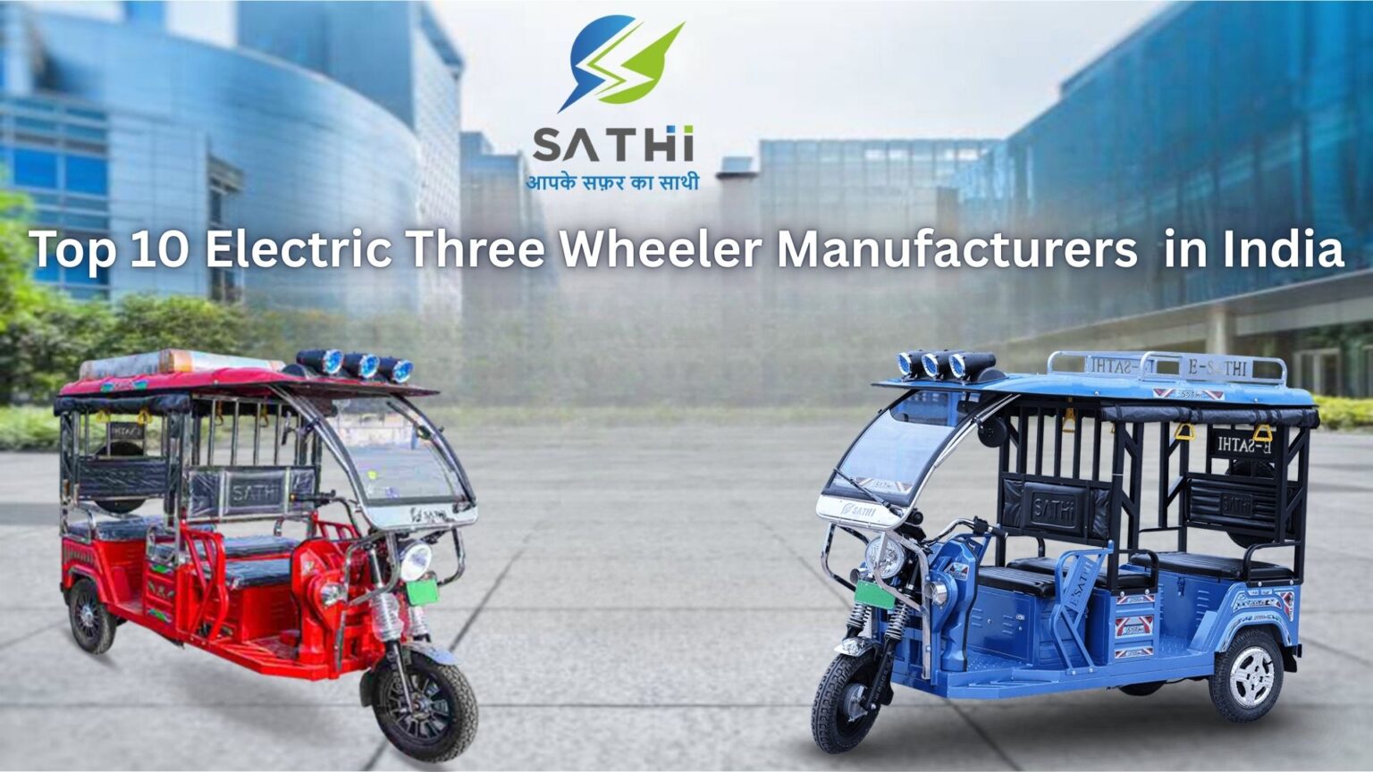 Top 10 Electric Three Wheeler Manufacturers in India